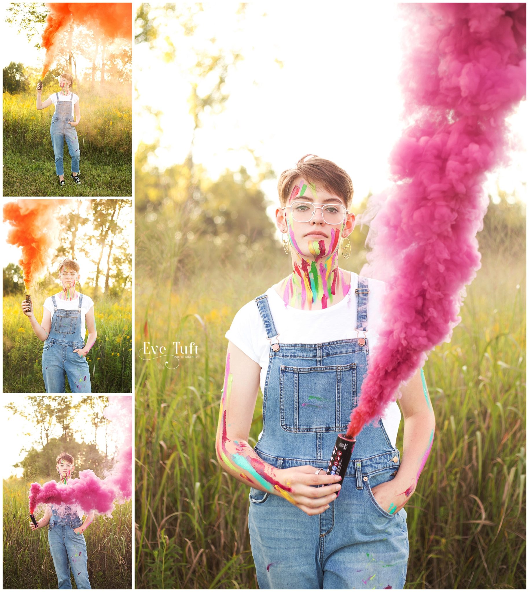 Artsy Vibes Senior Session - Bay City and Sanford Photographer